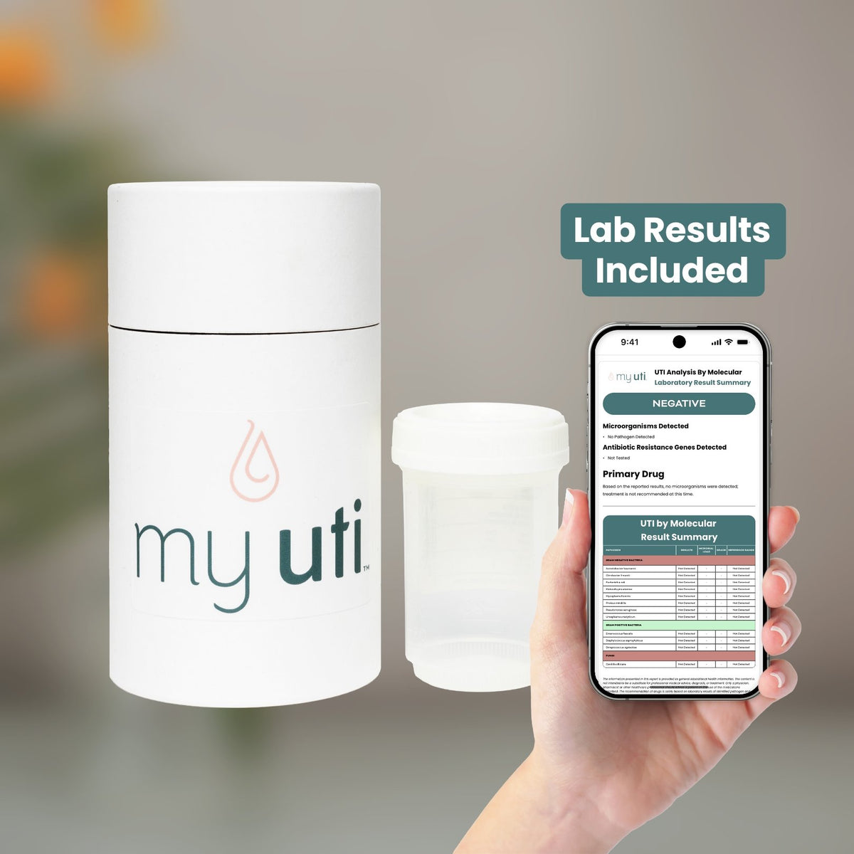 Complete Home Test - Buy PCR UTI Test & Kit - MyUTI