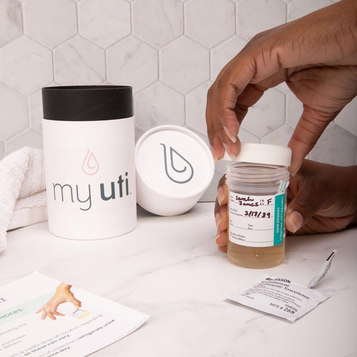 Complete Home Test - Buy PCR UTI Test & Kit - MyUTI